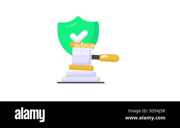 Judge hammer and gavel, insurance law icon, commercial law, legal ...