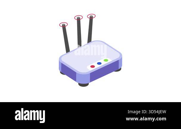 Wifi modem device icon Stock Videos & Footage - HD and 4K Video Clips ...