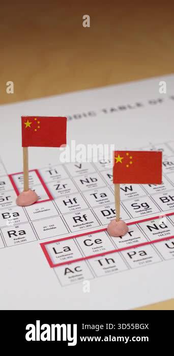 Conceptual video showing the geopolitical importance of rare earth ...