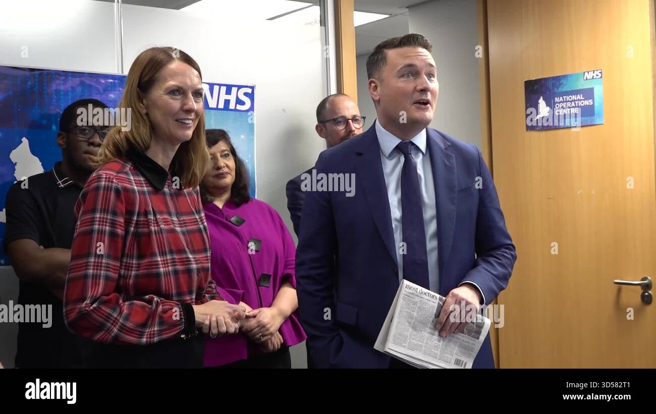 Health secretary wes streeting tours Stock Videos & Footage - HD and 4K ...