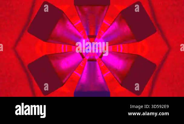 Seamless looping green and yellow vj loop screensaver creating a ...