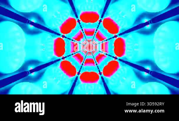 Tunnel video vj loop screensaver with seamless transitions in a ...