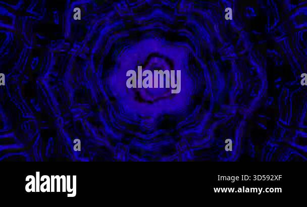 Tunnel video vj loop screensaver featuring vibrant colors and endless ...