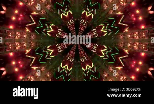Dynamic tunnel video vj loop screensaver creating a seamless visual ...