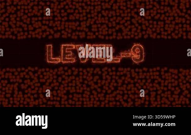 Dynamic Text Level Animation with CC Ball Action Effect on Black ...