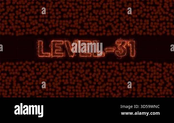 Dynamic Text Level Animation with CC Ball Action Effect on Black ...
