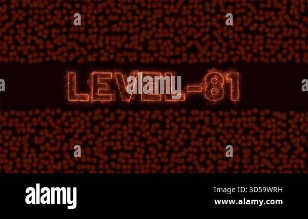 Dynamic Text Level Animation with CC Ball Action Effect on Black ...
