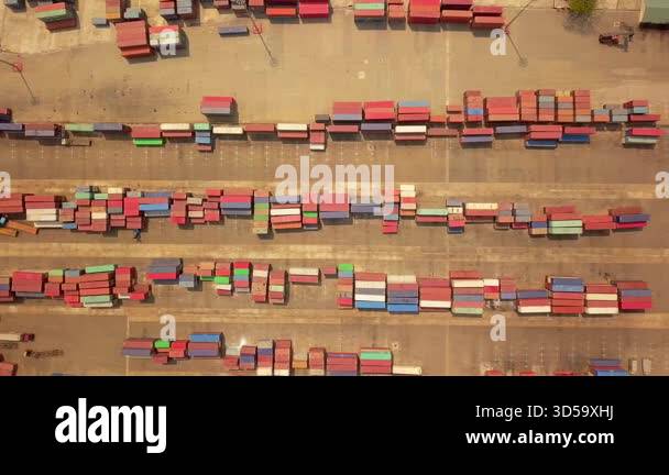 Futuristic aerial view panorama of developing Yangon city , Aerial view ...