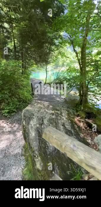 Crystal-clear Blausee lake in Switzerland, where the water is so ...