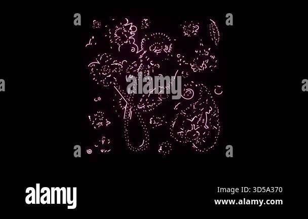 Beautiful flower animation video and luxury floral design Stock Video ...