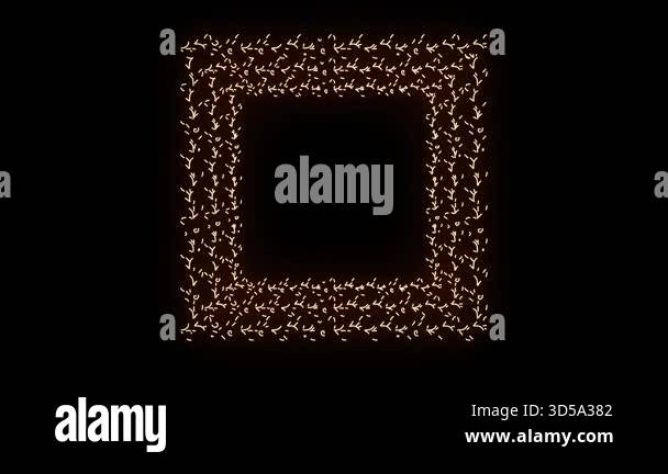 Beautiful flower animation video and luxury floral design Stock Video ...