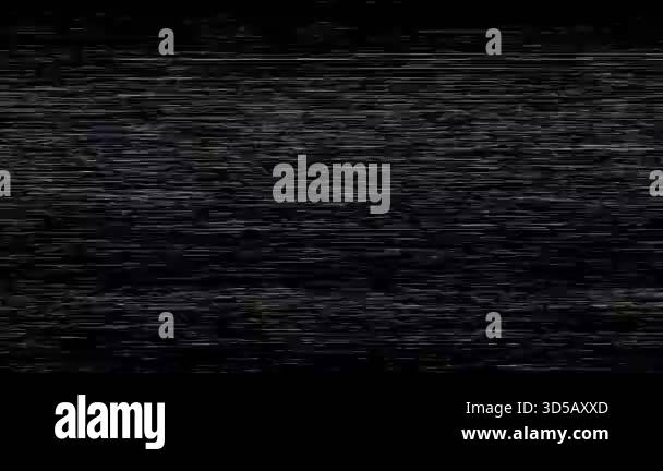 Screen interference and damage, scratches and TV artifacts. Visual ...