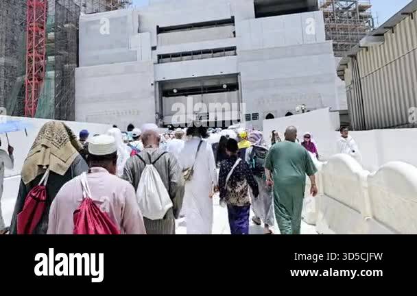 Mecca, Saudi Arabia, June 5 2024: Masjid al-Haram details, the Sacred ...