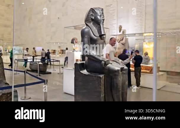 Cairo, Egypt, October 6 2024: Different monuments inside The National ...