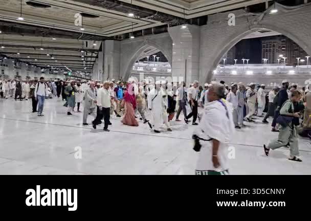 Mecca, Saudi Arabia, June 5 2024: Masjid al-Haram, the Sacred Mosque or ...