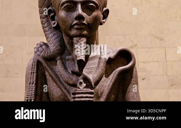 Cairo, Egypt, October 6 2024: Monuments inside The National Museum of ...