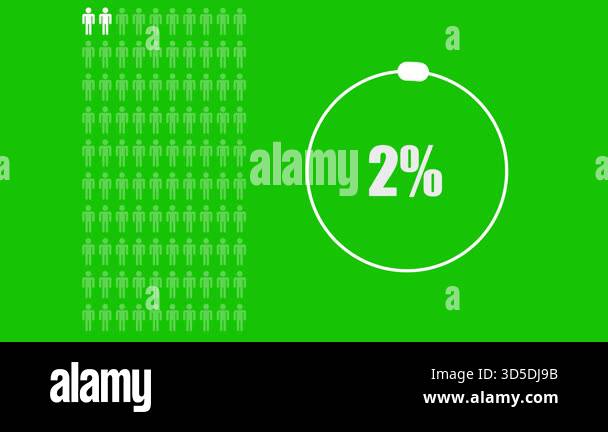 business presentation with pie chart, diagram, infographic, vector ...