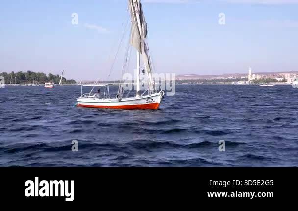 Aswan - Egypt 25-7-2021: Experience the breathtaking view of the Nile ...