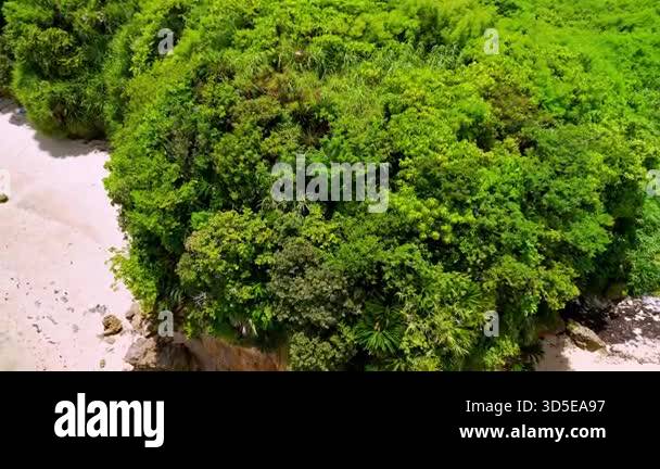 Kouri Bridge, Okinawa, sea view, blue sky, travel, Japan Stock Video ...