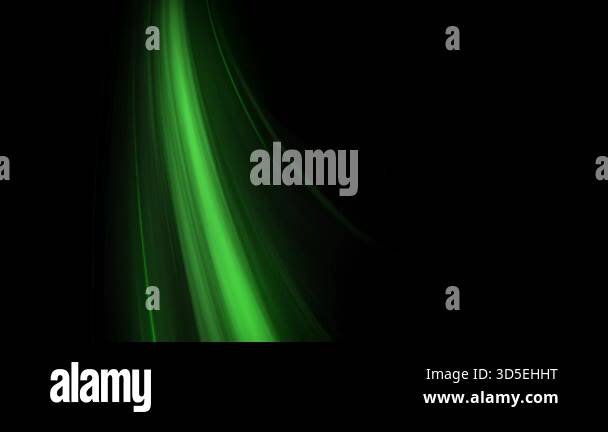 Colored air flow moving increasing towards the end. Animation of air ...