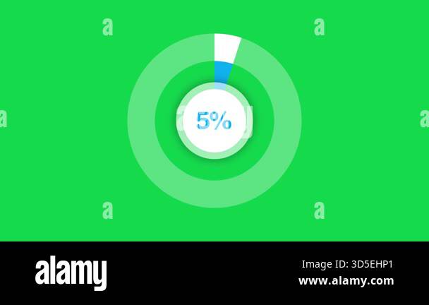 10 percent number circle pie diagram chart animated. Pie chart animated ...