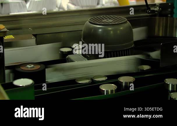 Rotating Rollers and Motor of Mail Sorting Machine, Postal Automation ...