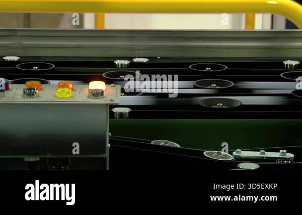 Machine Sorting Mail Automatically in Postal Processing Center - Close ...