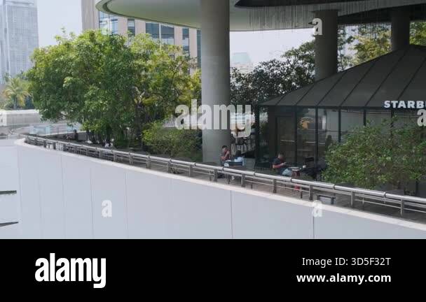 Bangkok, Thailand - March 20, 2025: Starbucks cafe with seating area ...