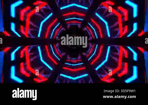 Exciting VJ loop on an abstract background with smooth flowing images ...