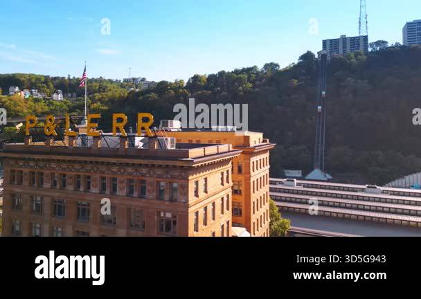 Pittsburgh, USA, 2 August 2025: Footage at the beautiful historical ...