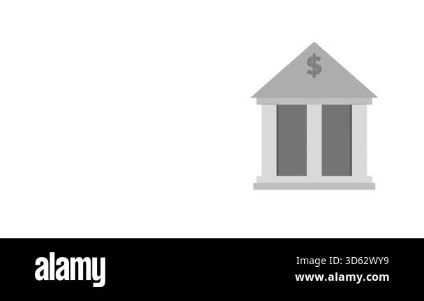 Digital Wallet to Bank Account Transfer Animation: Mobile Money ...