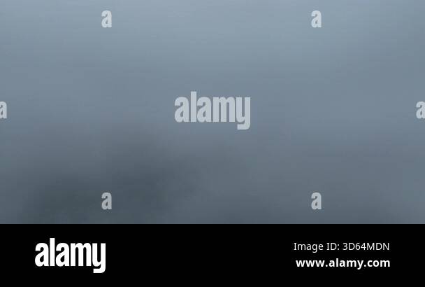 Dense green mountain rainforest with mist and low clouds Stock Video ...