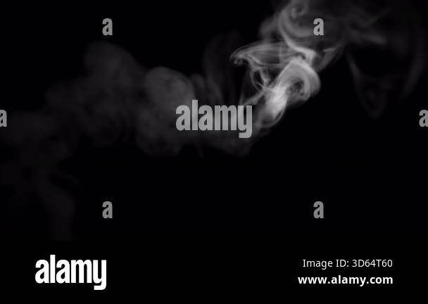 4K 59.94fps Dynamic Scattered White Smoke Vapor Rising (VFX Overlay ...