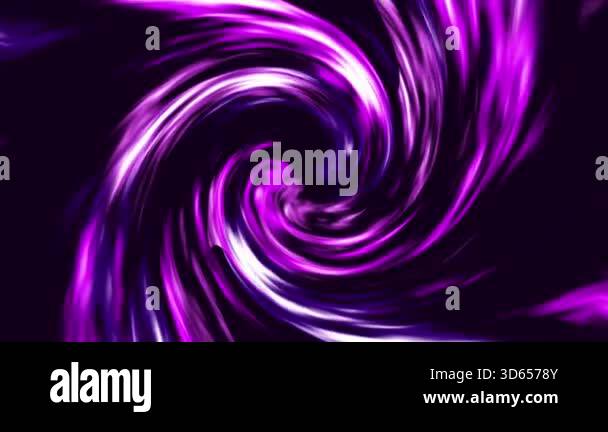 Abstract tunnel background with neon energy flow and fluid rotation ...