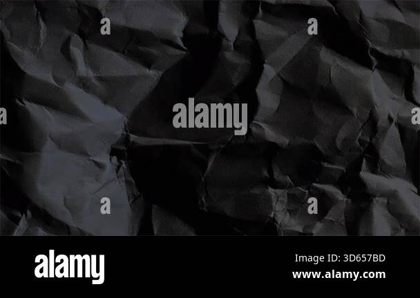 Dark paper texture background seamless loop, grunge folded surface with ...