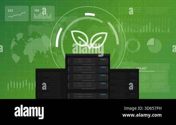 Green server farm sustainable information technology and eco friendly ...
