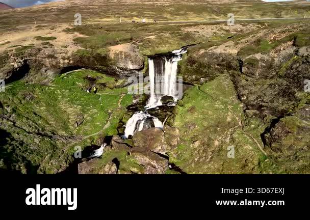 Grundarfoss waterfall showcases the stunning natural beauty of Iceland ...