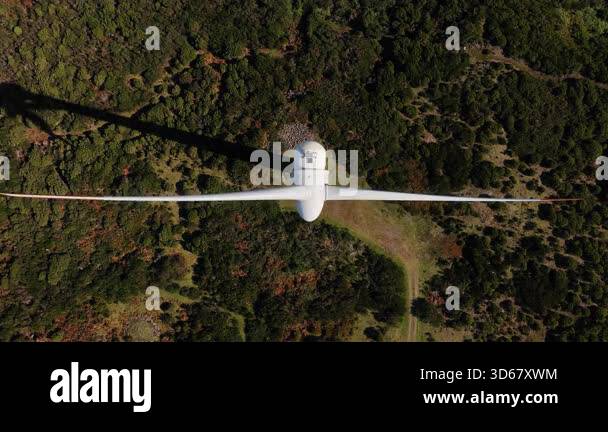 Cinematic aerial footage showcasing tranquil wilderness with sunlit ...