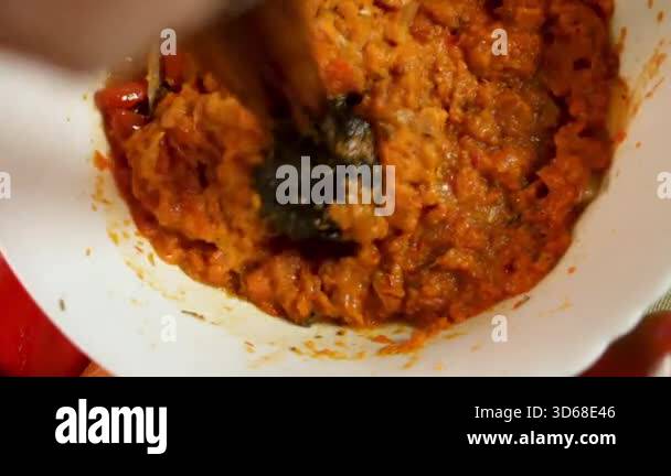Blending vegetables, revealing smooth consistency and visual clarity ...