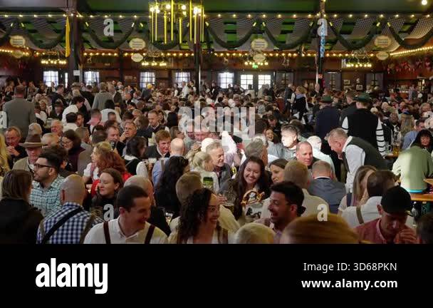 Munich, Germany - October 03. 2025. celebratory event emphasizing ...