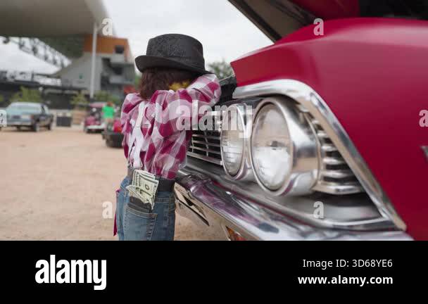 Austin, Texas USA - September 7 2025 Chevrolet Chevelle Front Grill ...