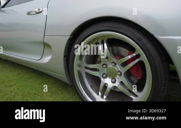 Austin, Texas USA - September 7 2025 Toyota Supra Side Profile Silver ...