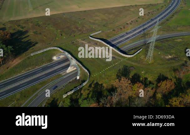 Wildlife crossings Ecoduct, ecopassage, nature ecopassage or green ...