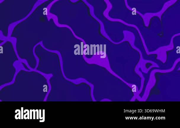 Purple Liquid Wave Motion Abstract Line Background Animation Stock ...