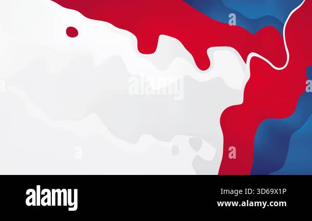 Red Blue Abstract Liquid Motion Background Animation Stock Video ...