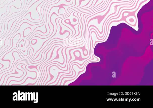 Purple Abstract Liquid Motion Background Animation in 4K Stock Video ...