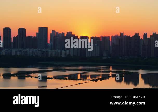 Wuhan city landmark skyline Stock Videos & Footage - HD and 4K Video ...