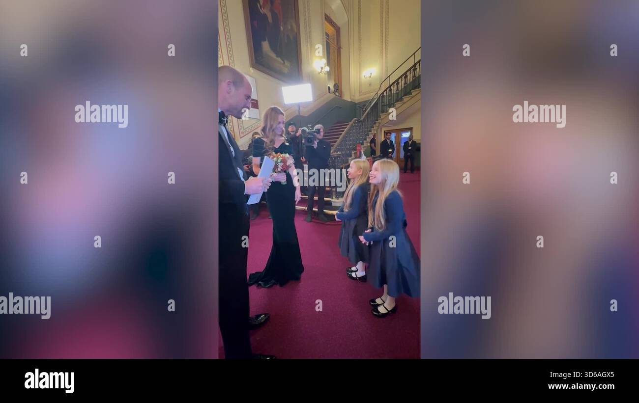 William and Kate arrive for Royal Variety Performance at the Royal ...