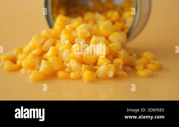 Bright yellow corn kernels cascade Stock Videos & Footage - HD and 4K ...
