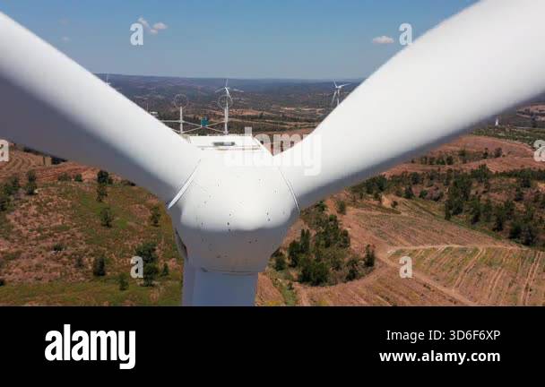 aerial rotor view, helicopter hub with blades displayed, high altitude ...